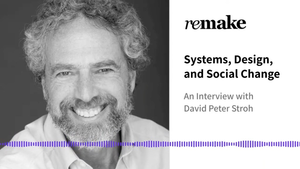 ReMake Interview: David Peter Stroh, on Systems, Design, and Social ...